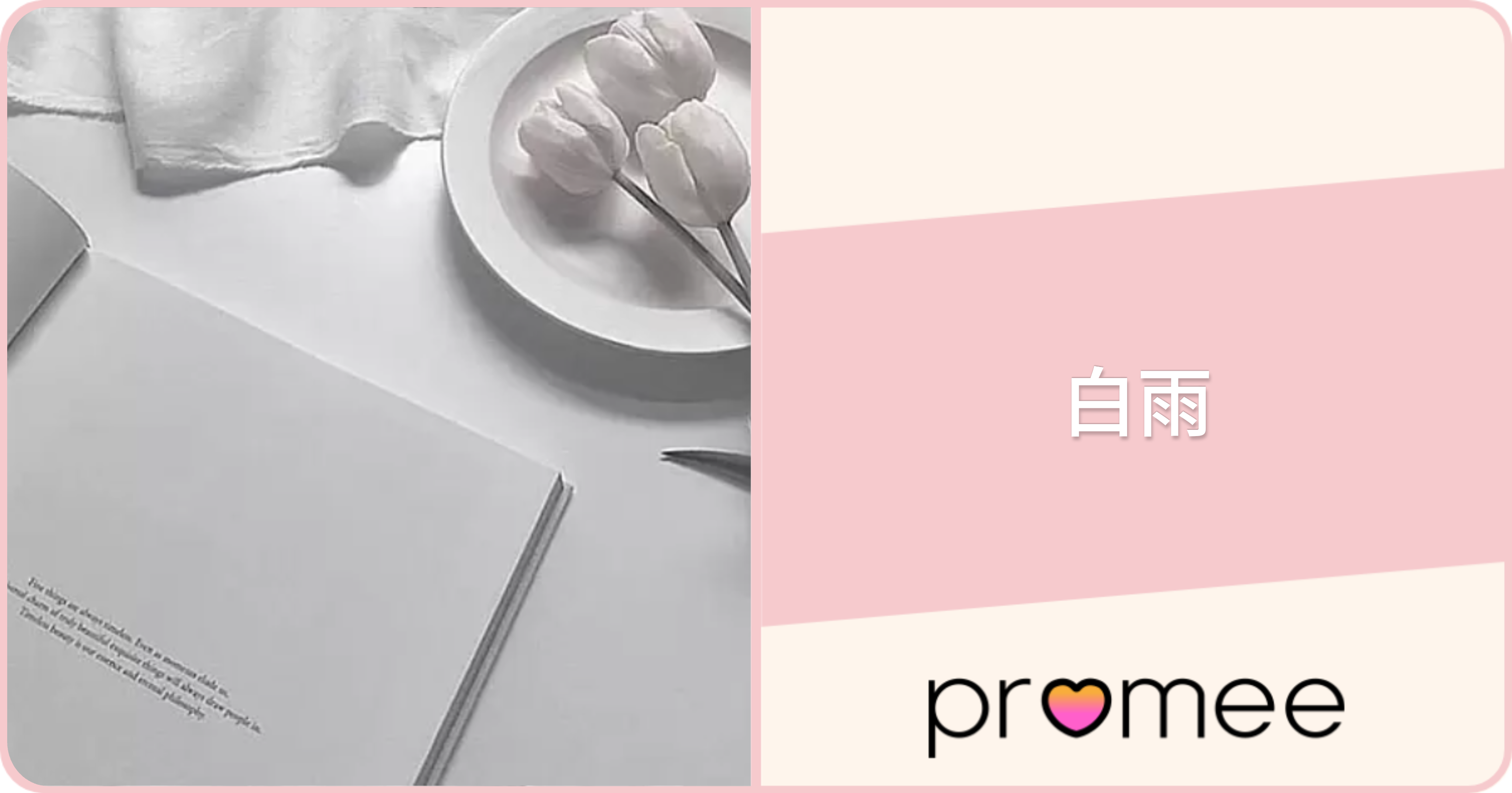 白雨の公式ページ | プロミー (promee)